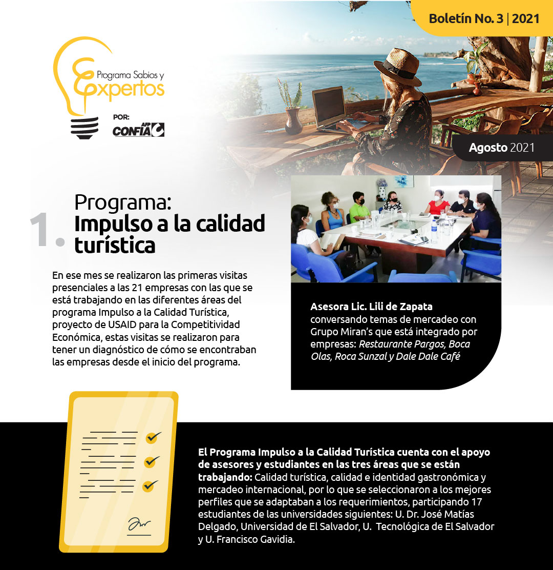 Newsletter Programa Sabios & Expertos – Octubre 2021 | Programa Sabios & Expertos